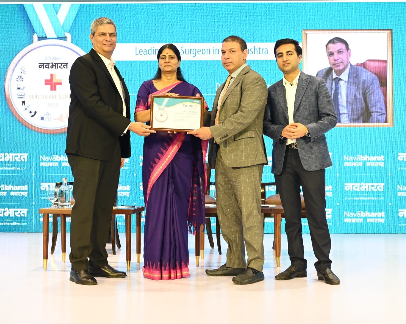 Dr. Cyres Mehta Honoured as Maharashtra’s Leading Eye Surgeon for the ...